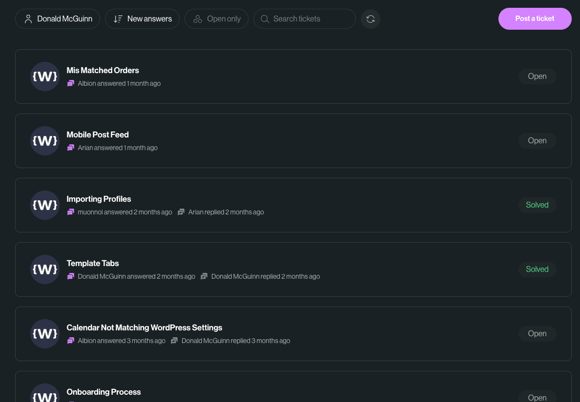 Voxel Support Ticket System - Voxel Guide